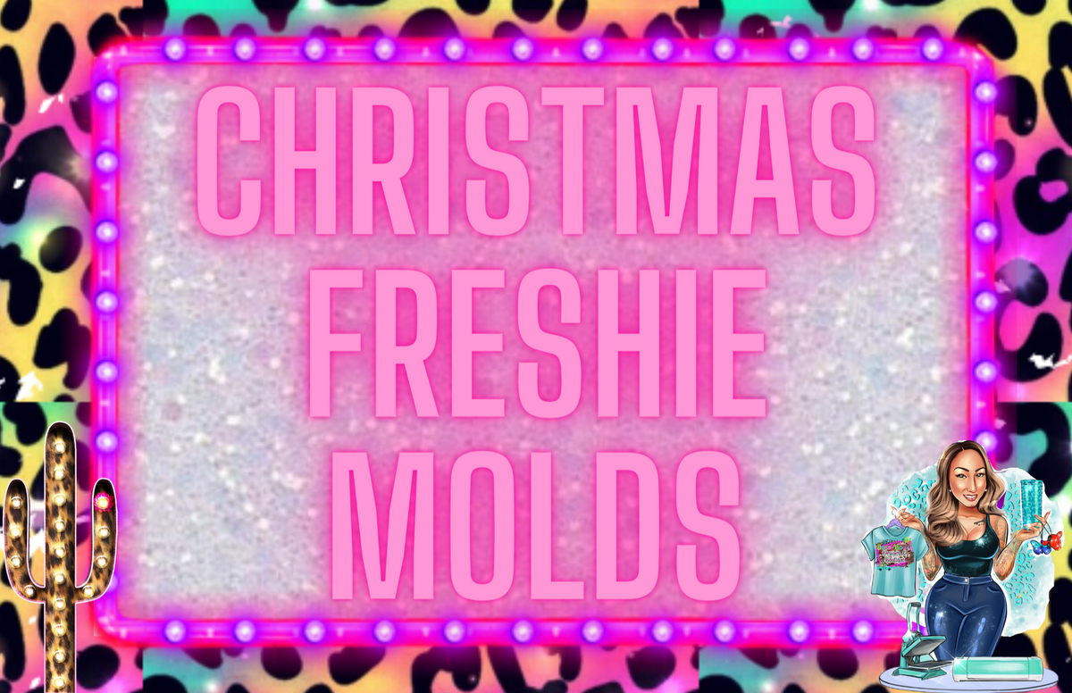 Christmas Freshie Molds – BossyBootsDesigns