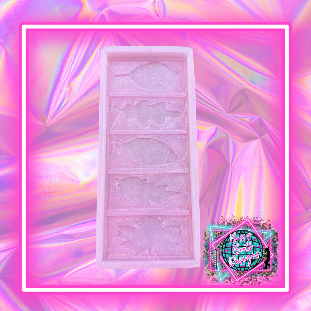 Fall Leaves Snap Bar Mold (Exclusive) – BossyBootsDesigns