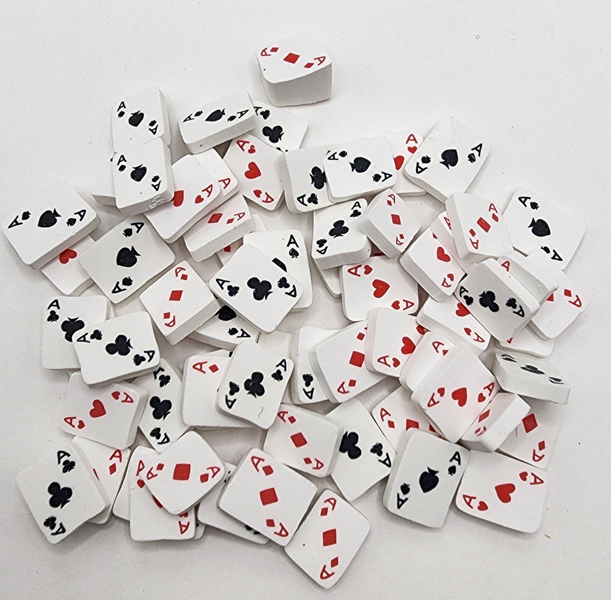 Playing Cards 10mm Polymer Clay – BossyBootsDesigns