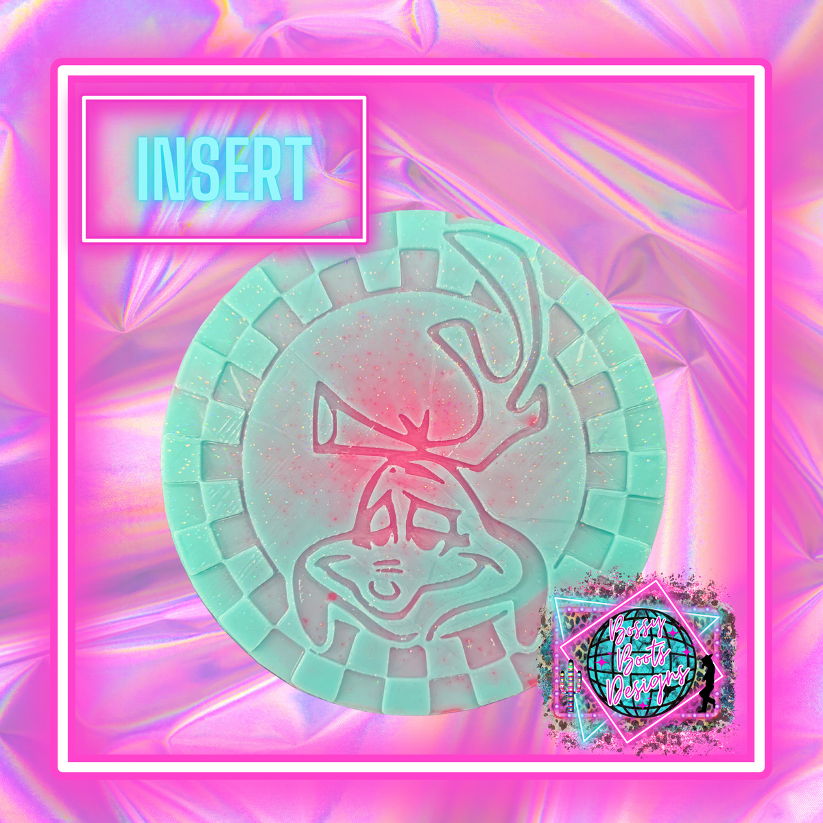 Retro Max Circle Insert – BossyBootsDesigns