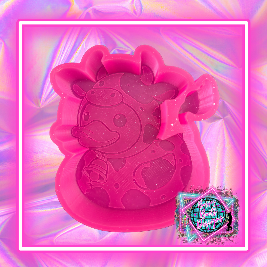 Cow Rubber Duck – BossyBootsDesigns