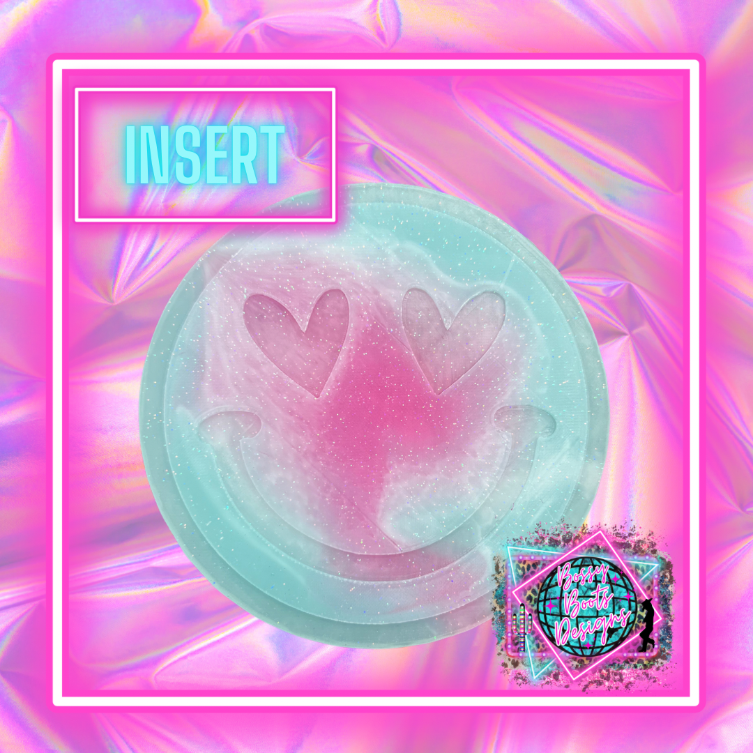Heart Eye Smiley Insert – BossyBootsDesigns