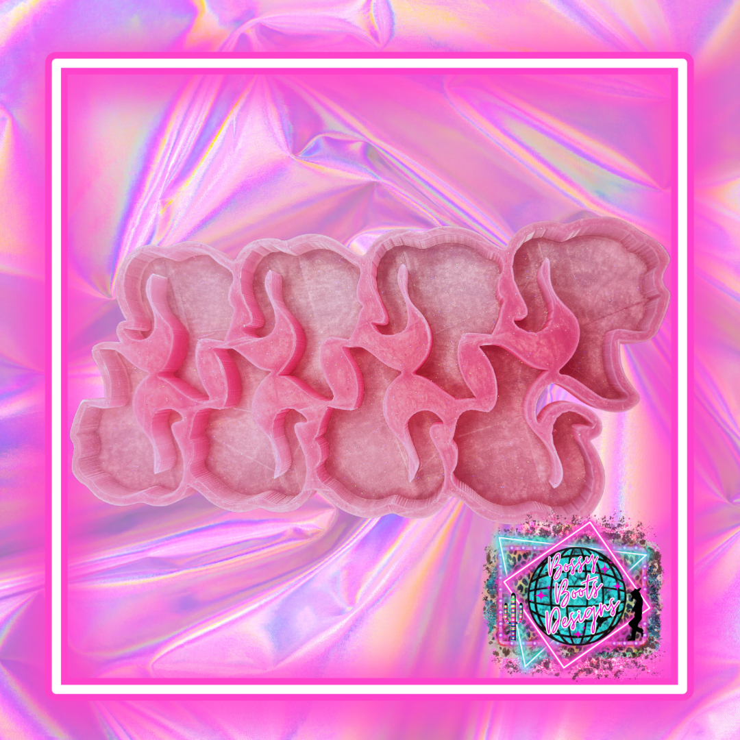 Barbie Head 8 pack Wax Tart Mold – BossyBootsDesigns