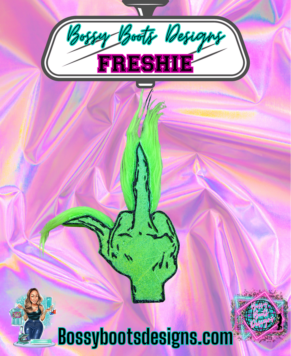 Mean One Middle Finger – BossyBootsDesigns