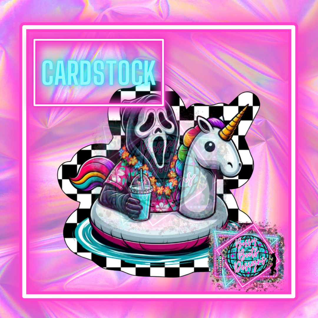 Summer Ghost Face – BossyBootsDesigns