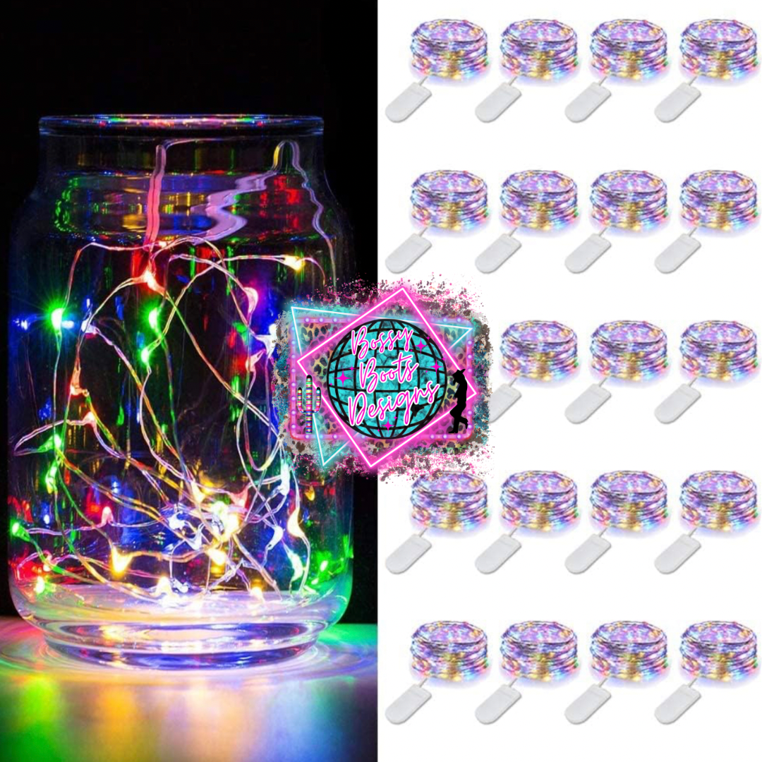 Christmas Light Up String (Multicolor) – BossyBootsDesigns