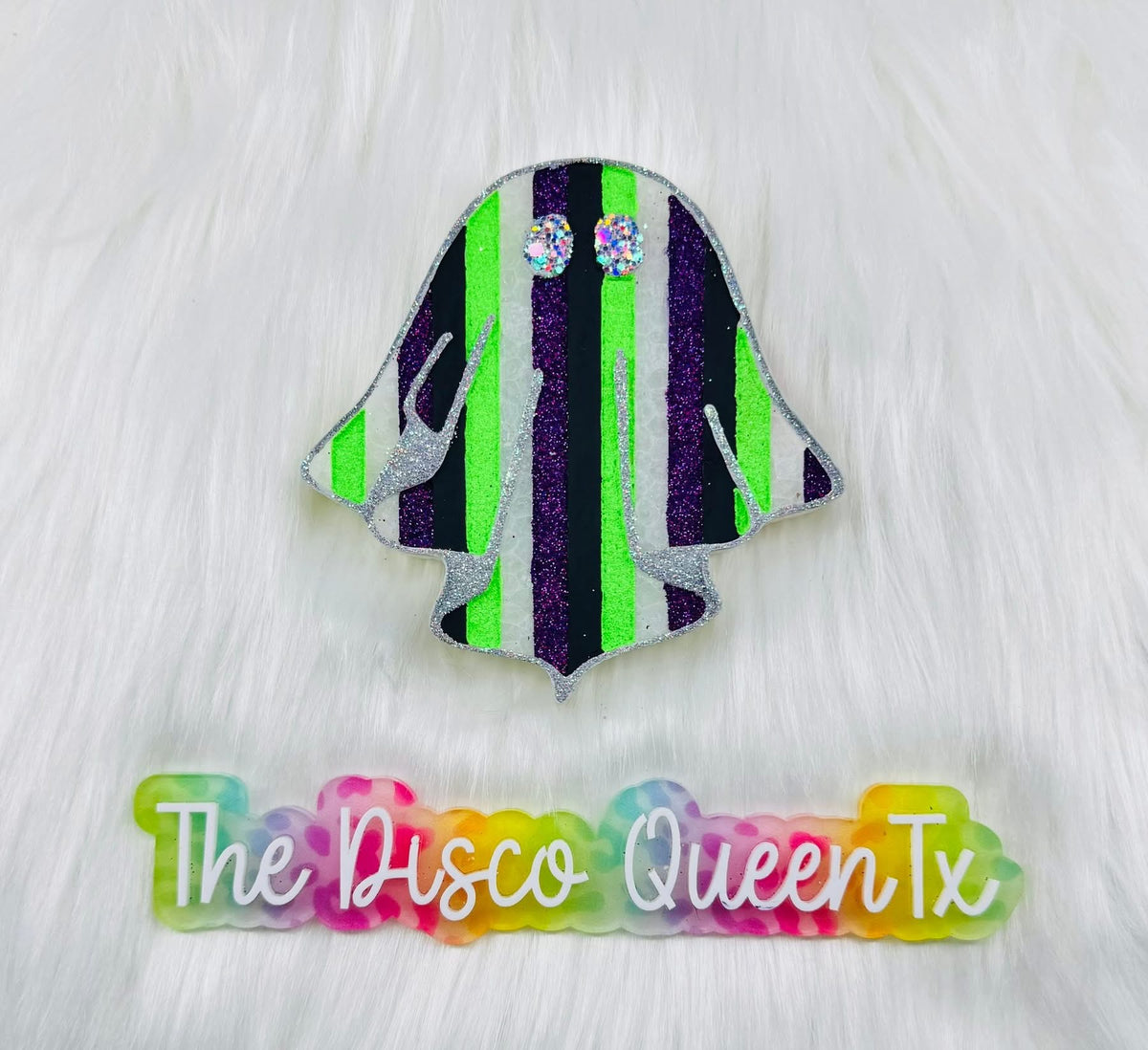 Striped Ghost Insert – BossyBootsDesigns