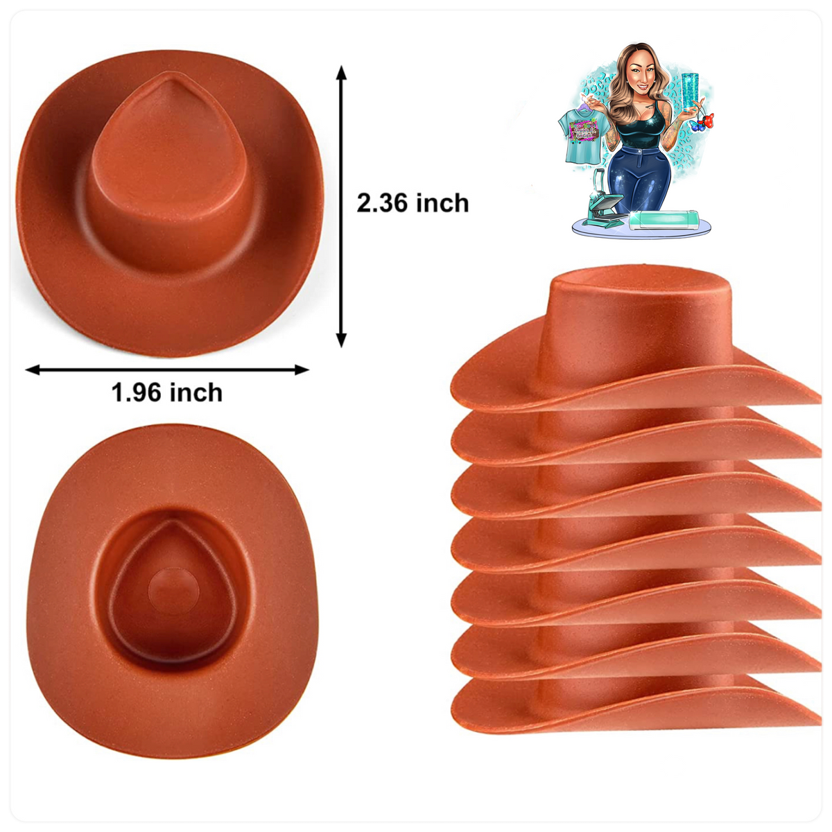 Mini Cowboy Hats – BossyBootsDesigns
