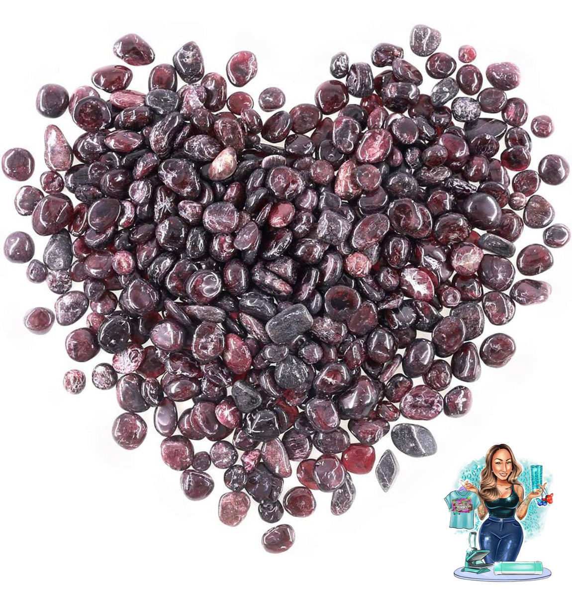 Pomegranate Stones – BossyBootsDesigns